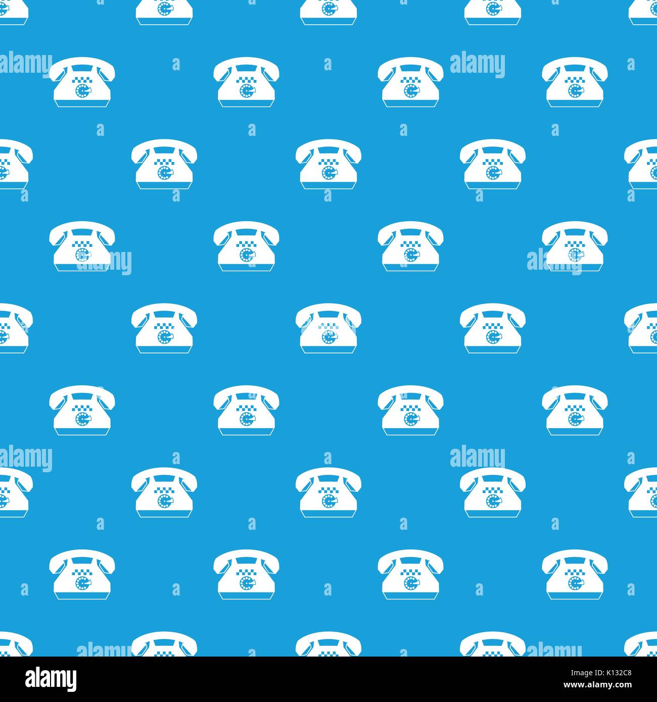 Telephone receiver icon seamless Stock Vector Images - Alamy