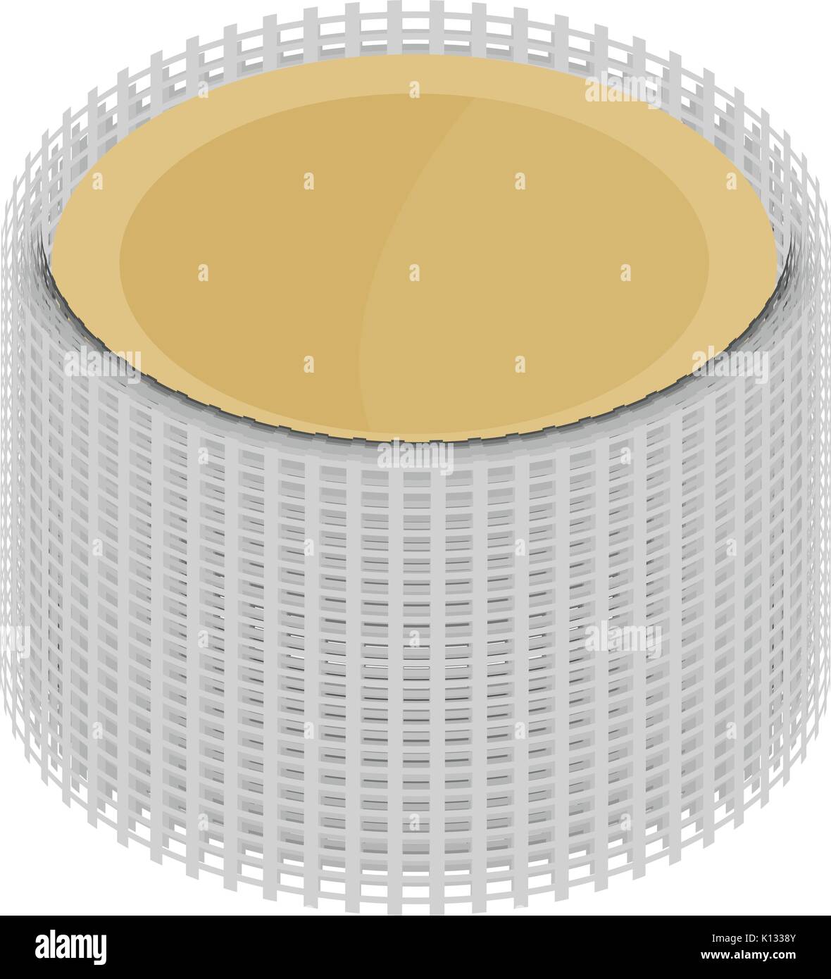 Silhouette prison grid metallic Stock Vector Images - Alamy