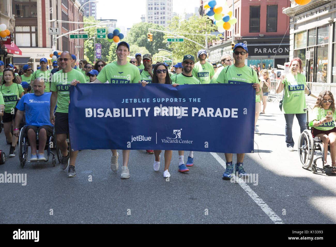 The now annual Disability Pride Parade in New york City gives voice ...