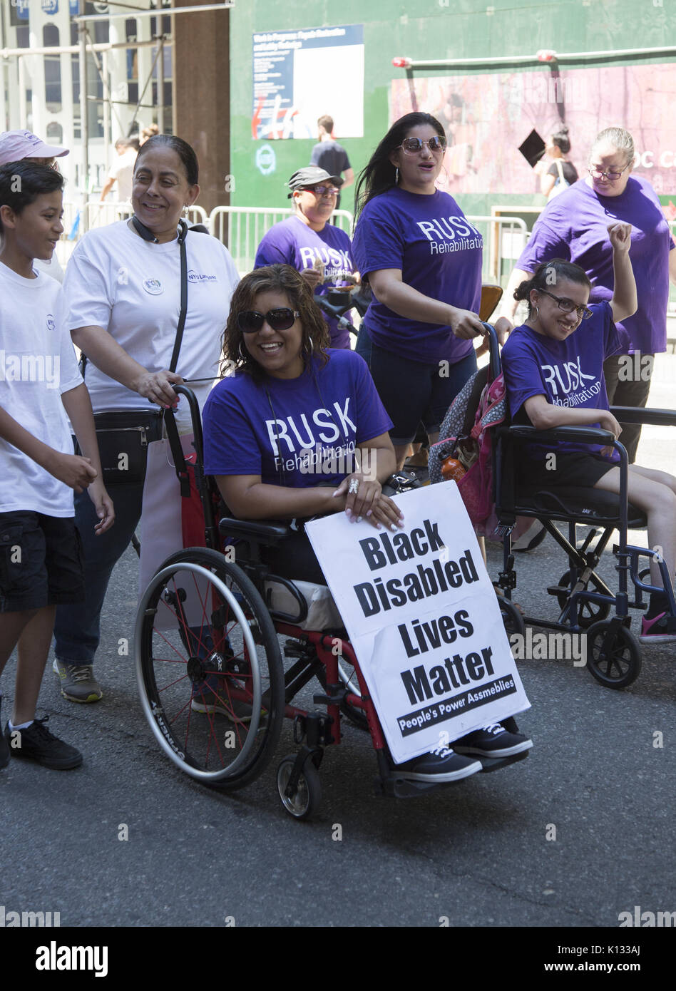 The now annual Disability Pride Parade in New york City gives voice ...
