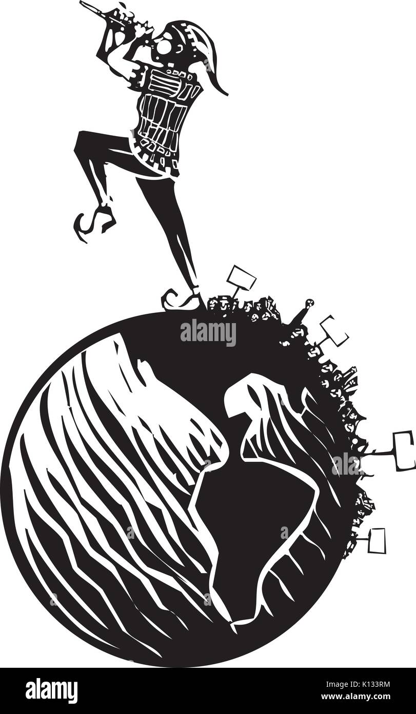 Pied piper Stock Vector Images - Alamy