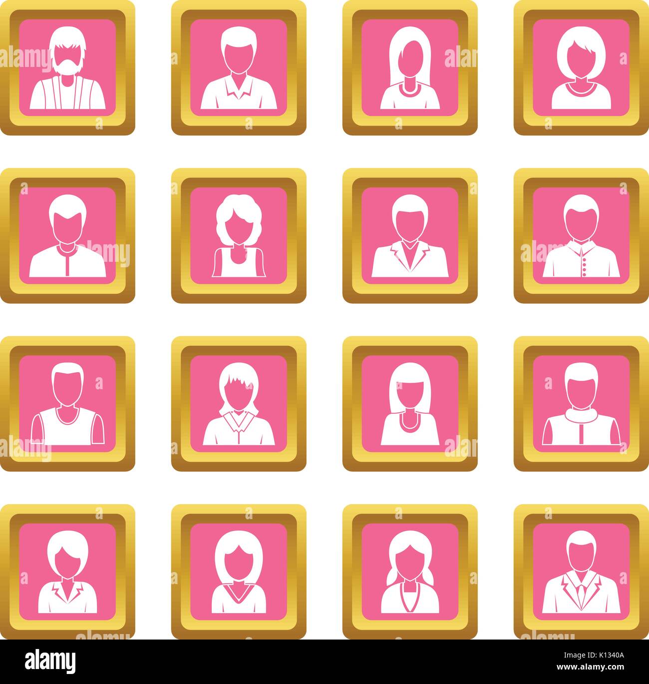 Infographic design parts icons pink Stock Vector Image & Art - Alamy