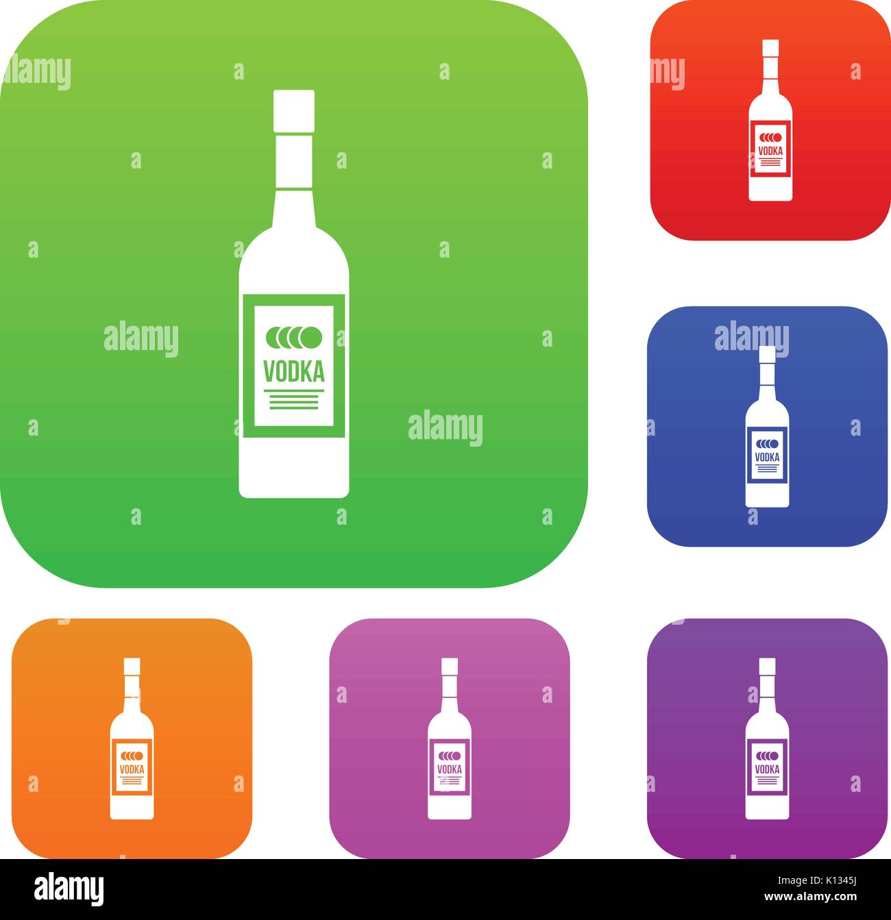 Absolut vodka bottle Stock Vector Images - Alamy