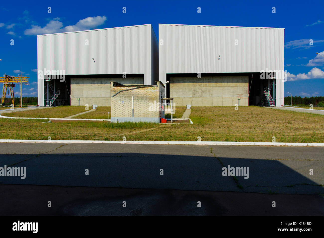 The point of burial of radioactive waste of the Chernobyl nuclear power ...