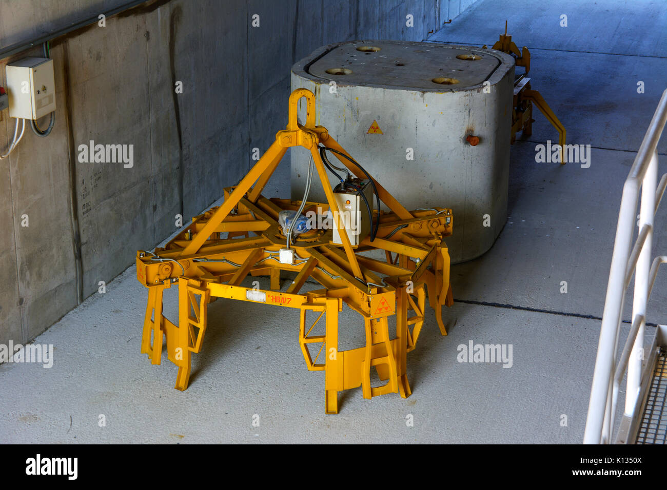 The point of burial of radioactive waste of the Chernobyl nuclear power ...