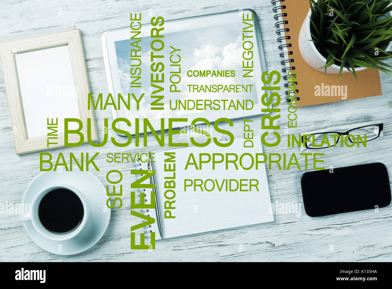 Modern workplace concept Stock Photo - Alamy