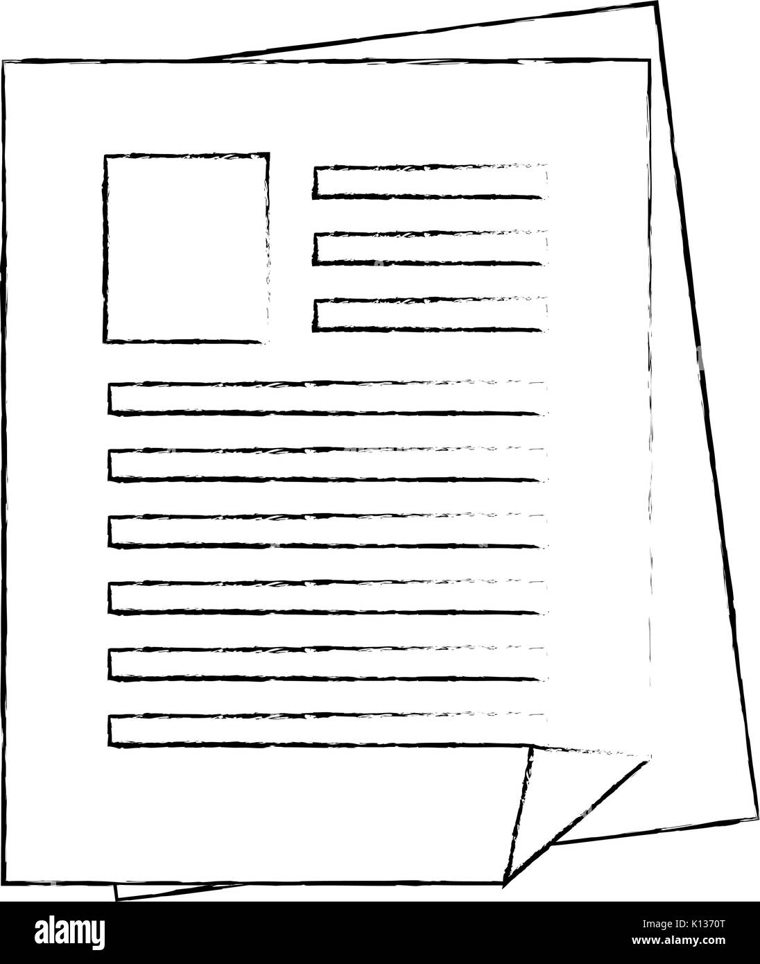 Paper sheets symbol icon vector illustration graphic design Stock ...
