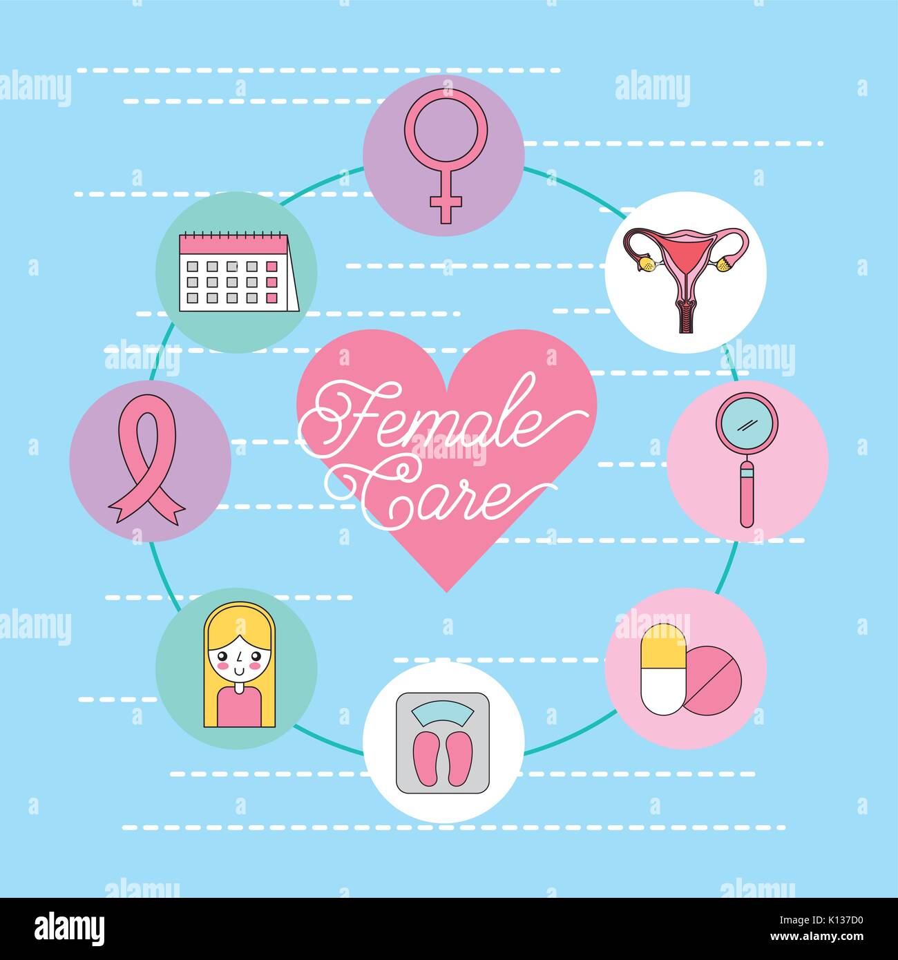 Femal woman Stock Vector Images - Alamy