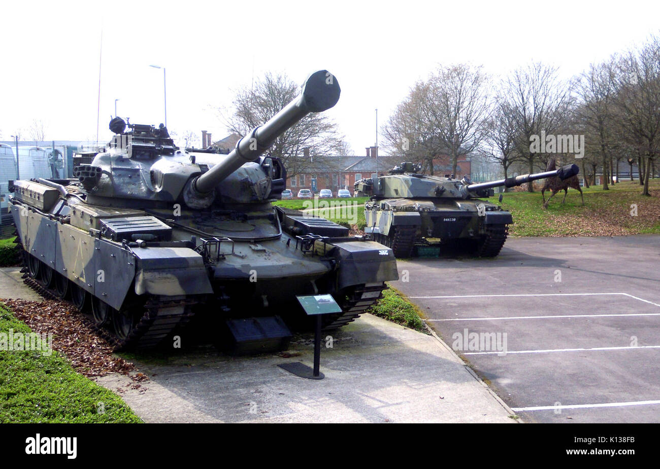 Aldershot Military Museum Tank Display Stock Photo - Alamy