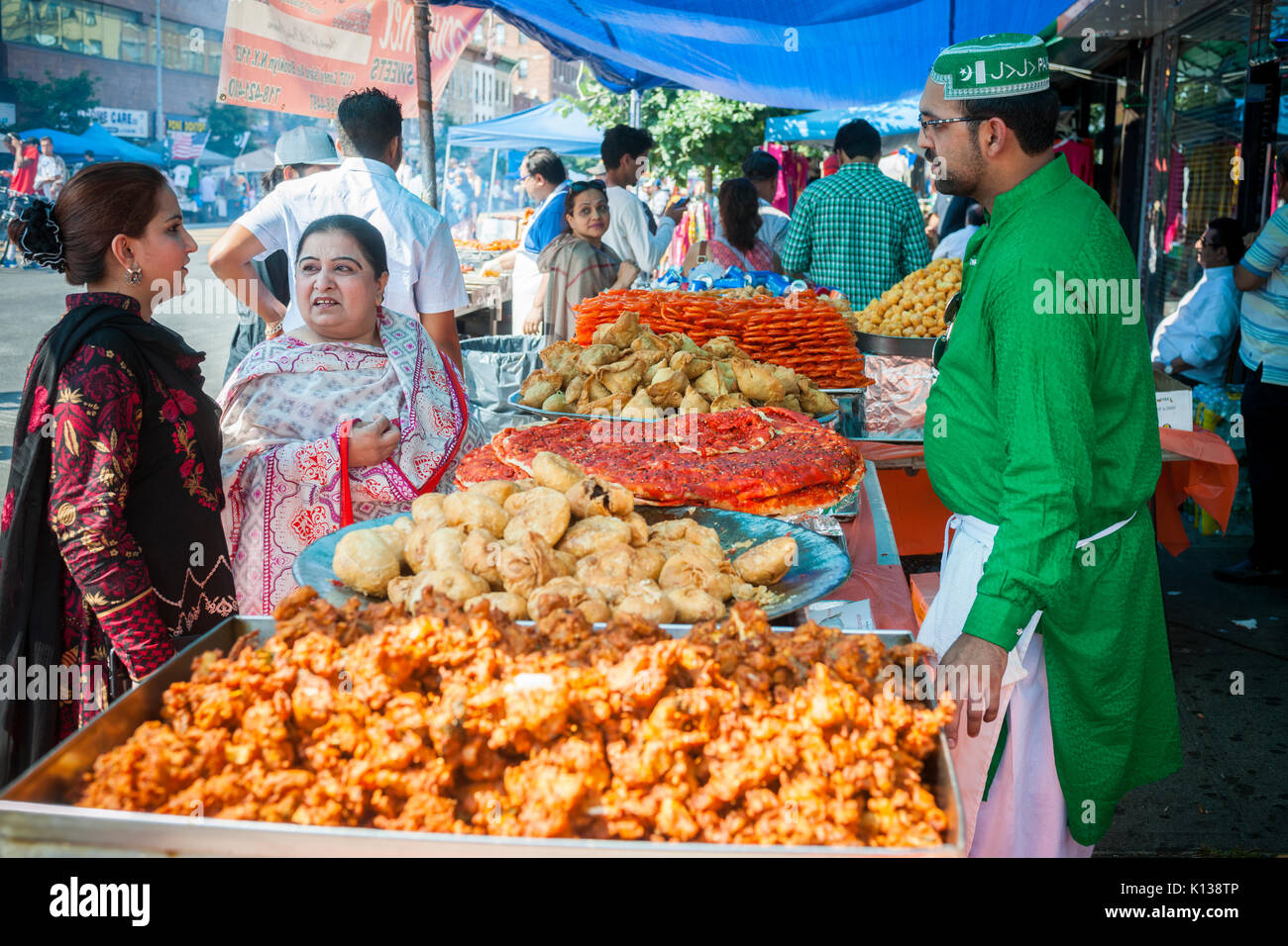 Pakistani-Americans celebrate Pakistani Independence Day at a "Mela" or ...