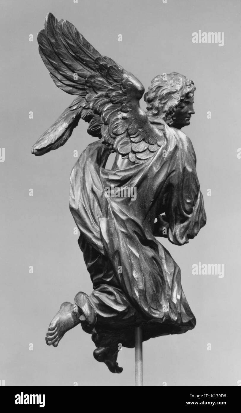 Angel book painting Black and White Stock Photos & Images - Alamy