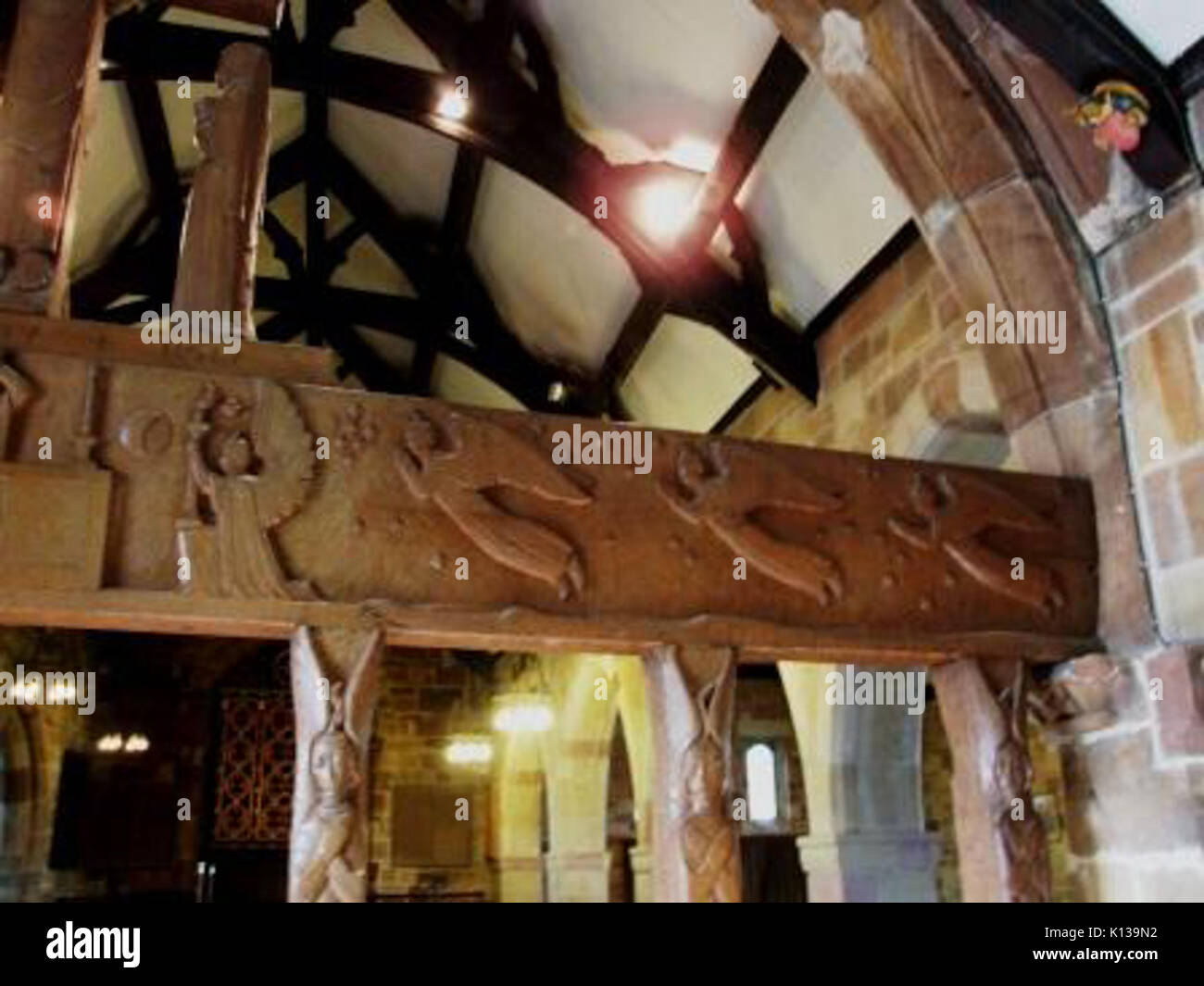 Angels on Rood reverse Stock Photo - Alamy