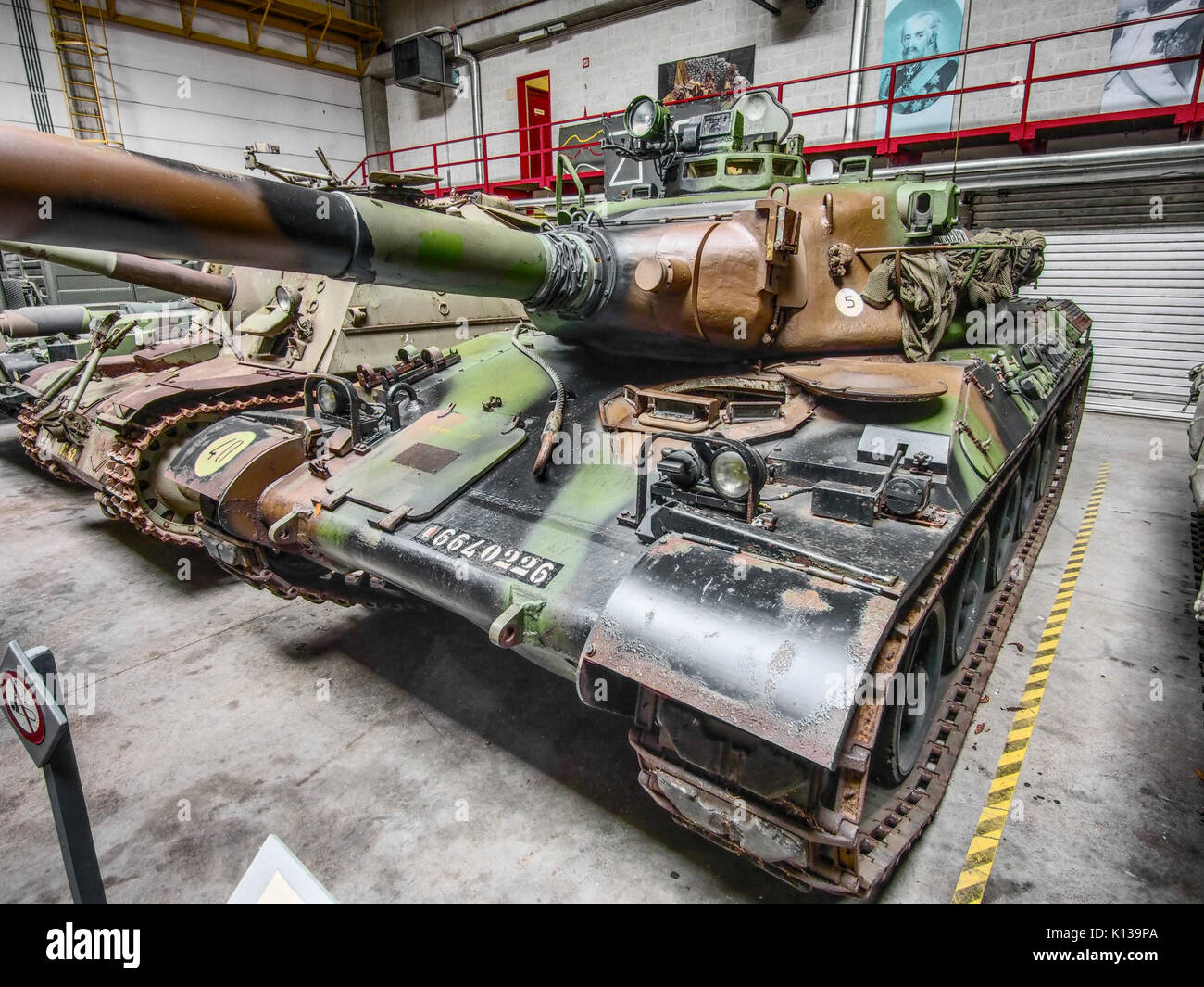 AMX30, Gunfire museum Brasschaat Stock Photo - Alamy