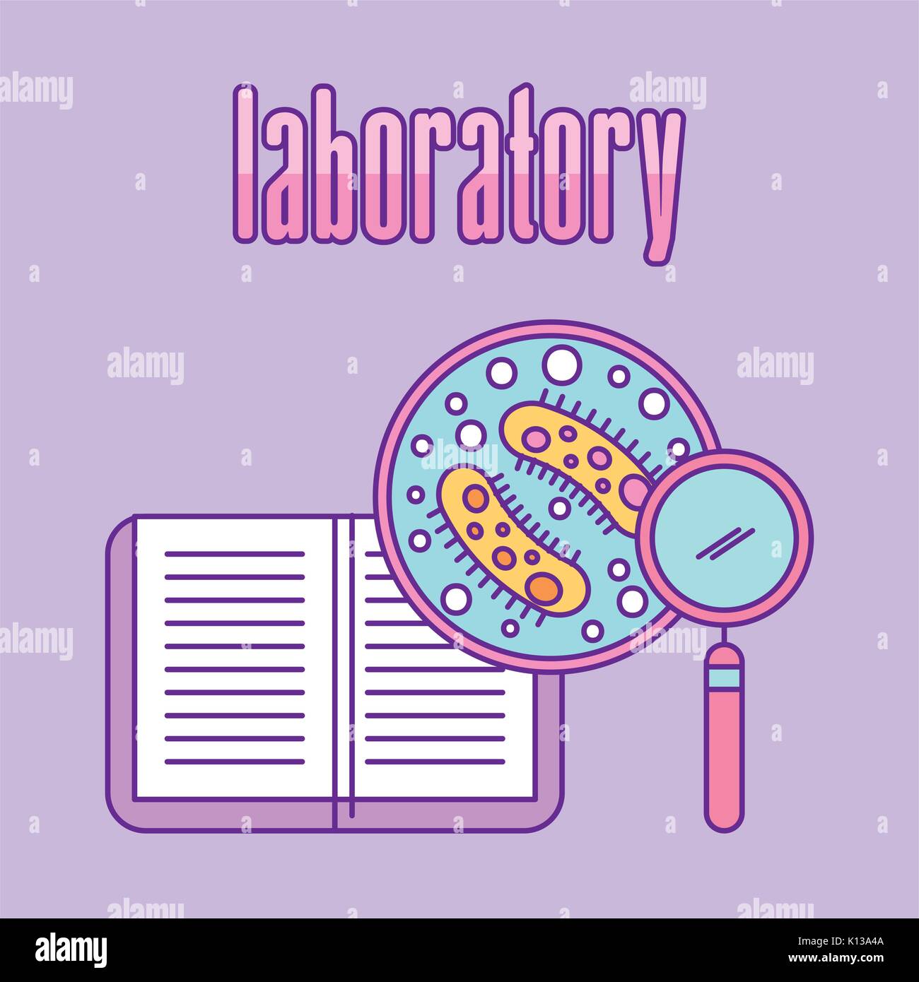 Laboratory technician computer Stock Vector Images - Alamy