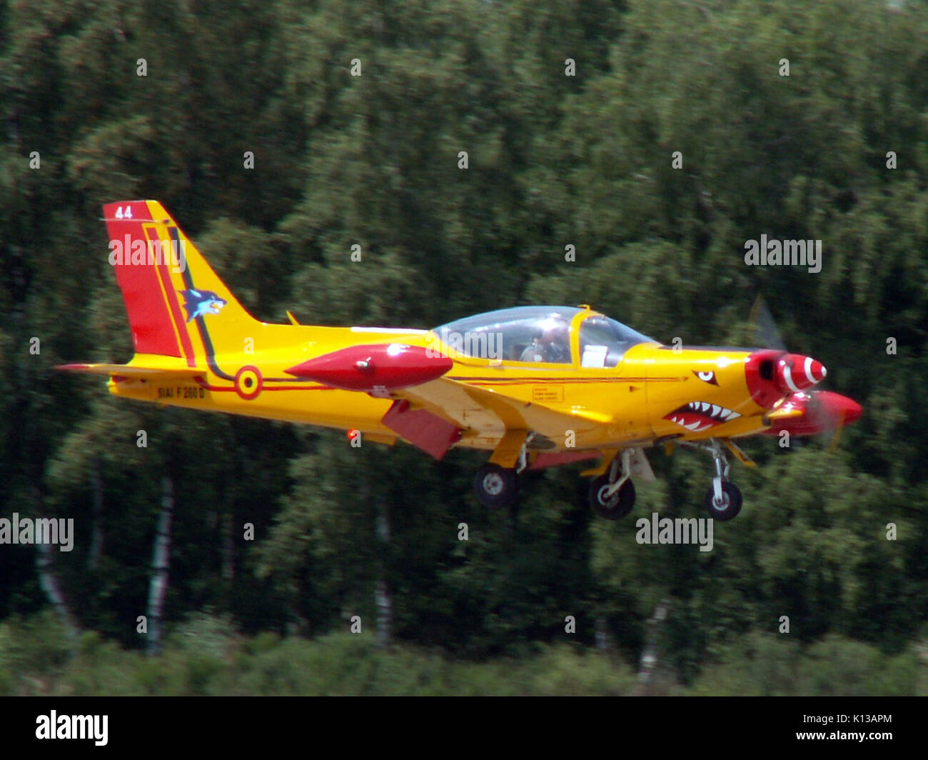Aermacchi SF260 SIAI Marchetti SF 260 (44) at Kleine Brogel Air Base ...