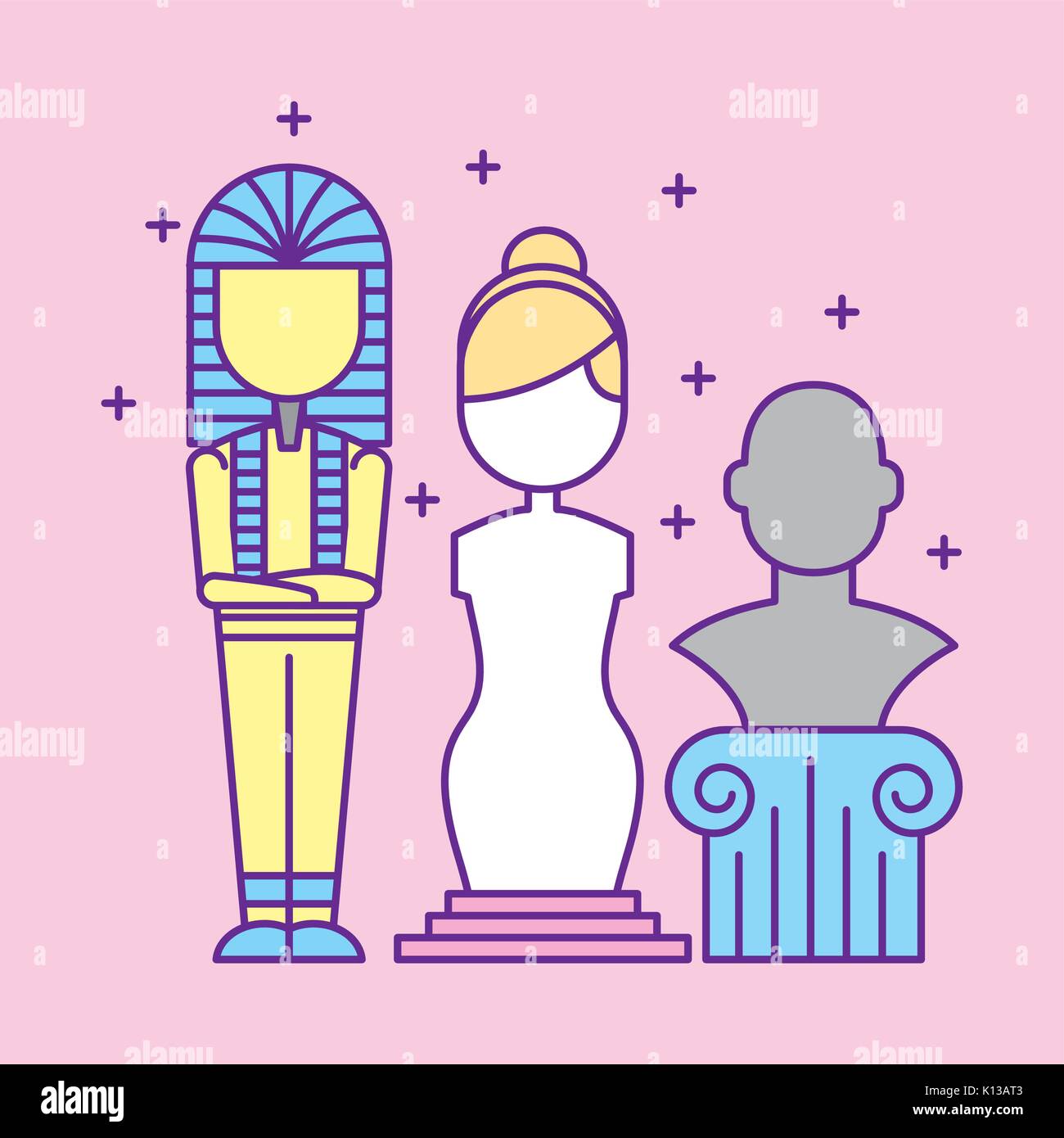 history museum cartoon Stock Vector Image & Art - Alamy