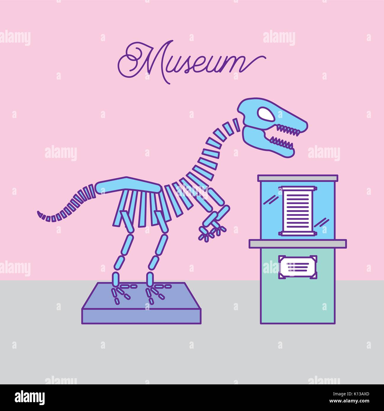 history museum advertising Stock Vector Image & Art - Alamy