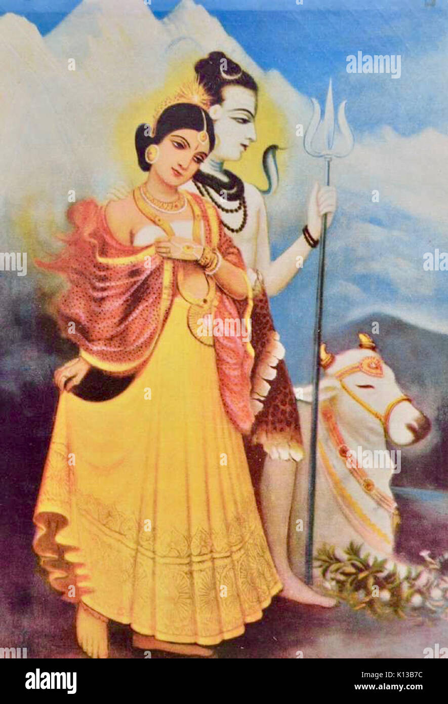 Raja Ravi Varma Krishna Radha Paintings