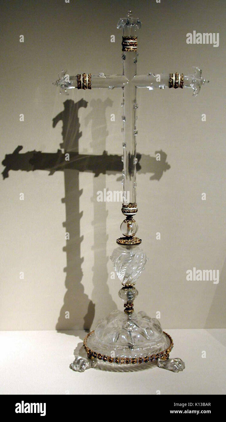 Altar cross MET SFES2444D Stock Photo - Alamy