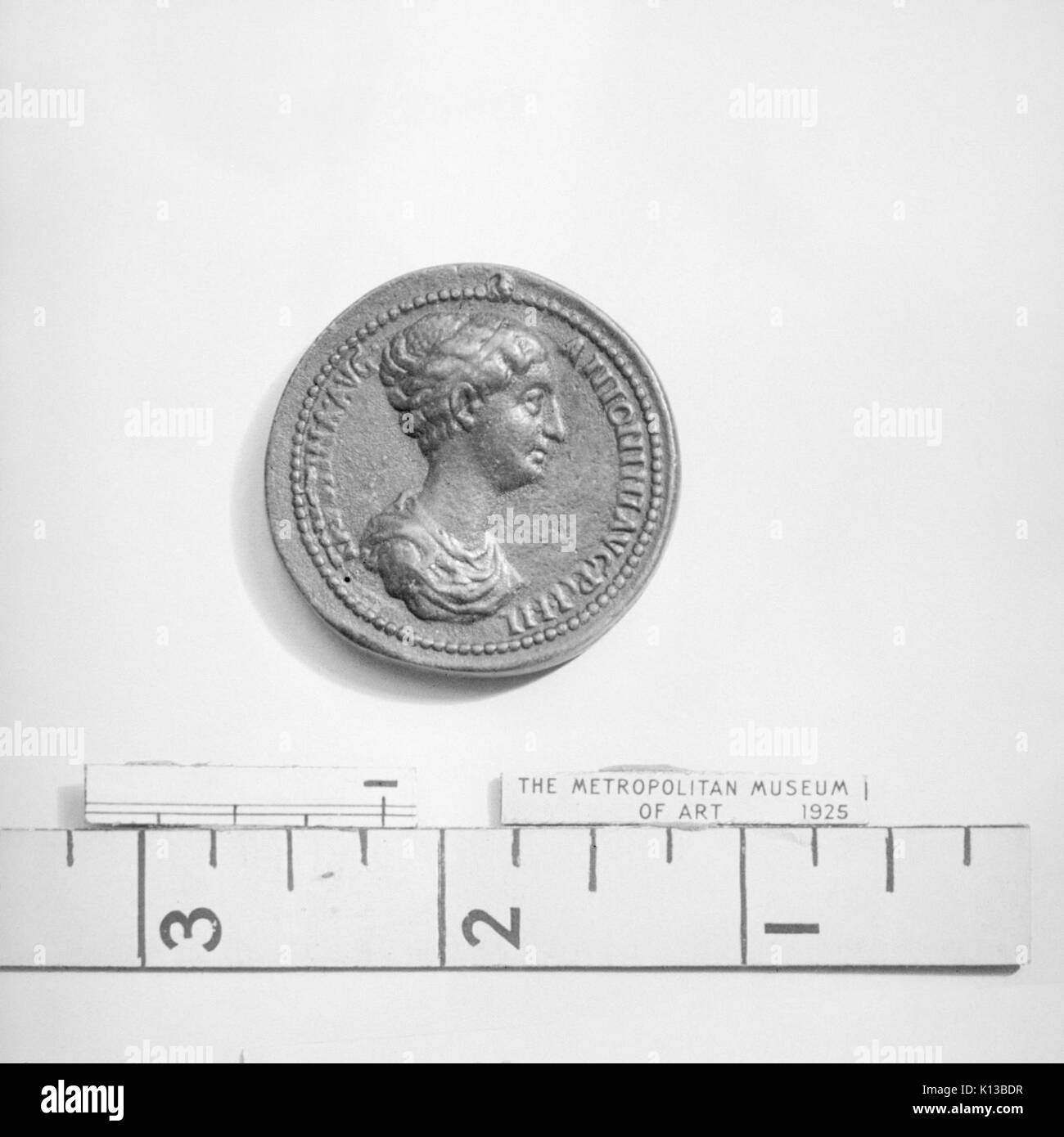 Annia Galeria Faustina, wife of Marcus Aurelius MET 61780 Stock Photo ...