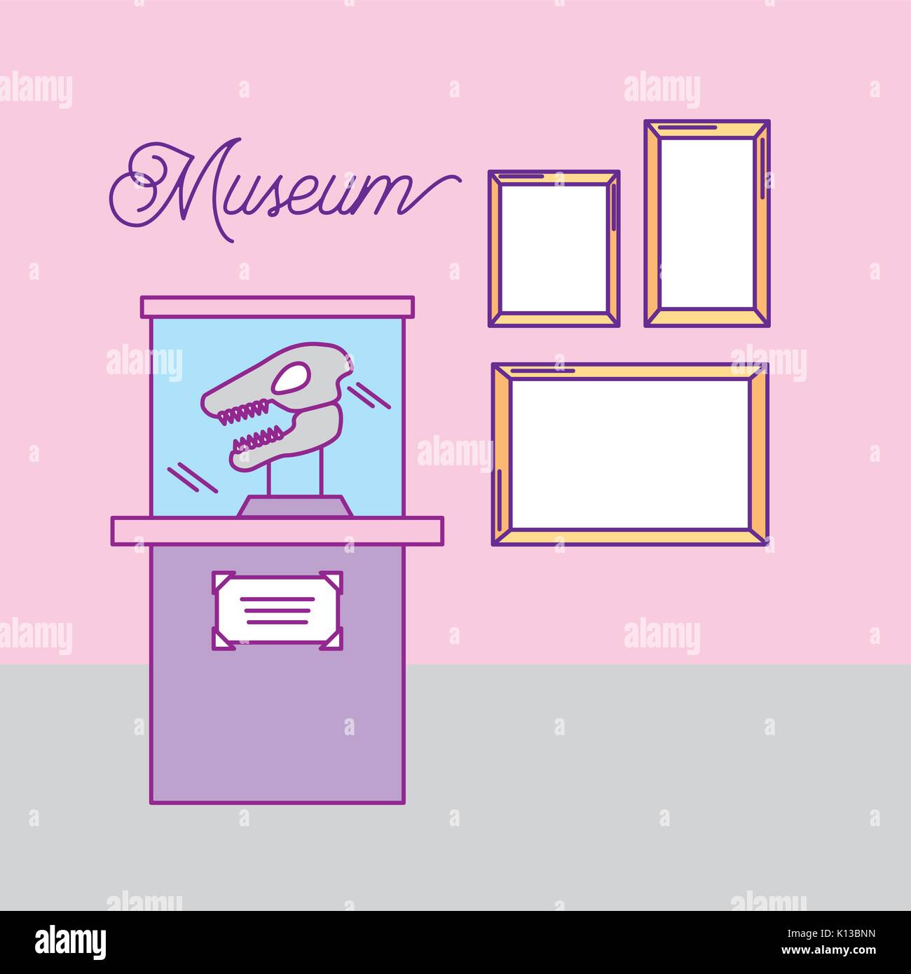 history museum advertising Stock Vector Image & Art - Alamy