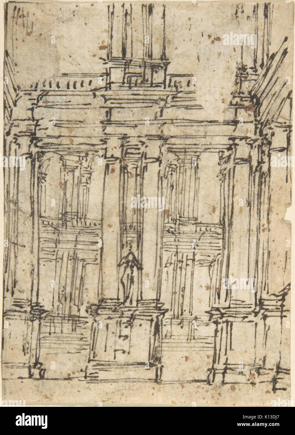 Architectural Drawing MET DP803148 Stock Photo - Alamy