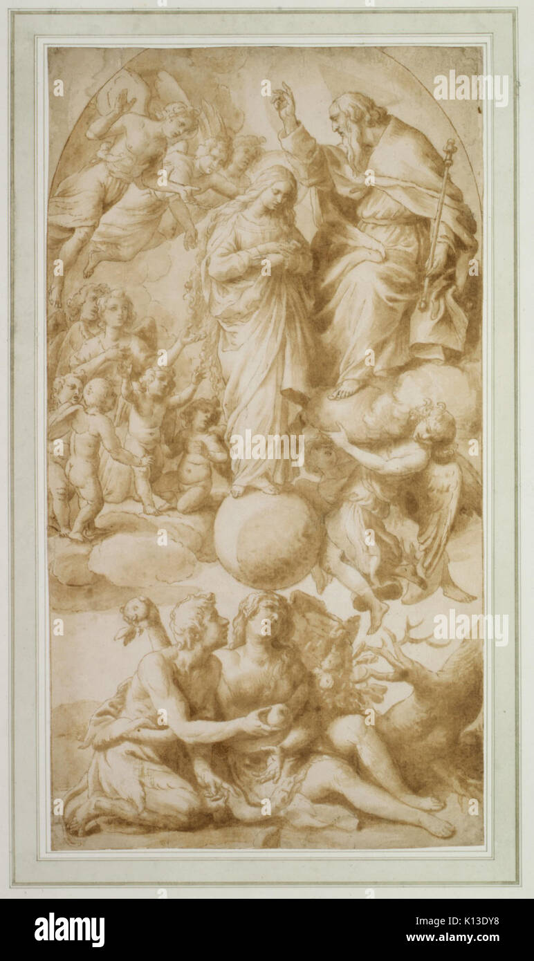 Allegory of the Immaculate Conception with the Fall of Man MET DR102 ...