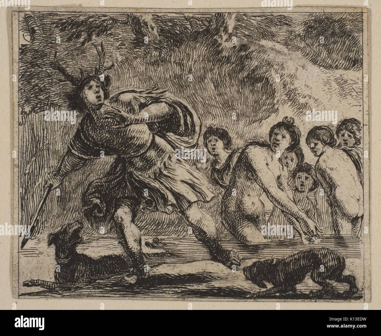 Acteon, from 'Game of Mythology' (Jeu de la Mythologie) MET DP817664 ...