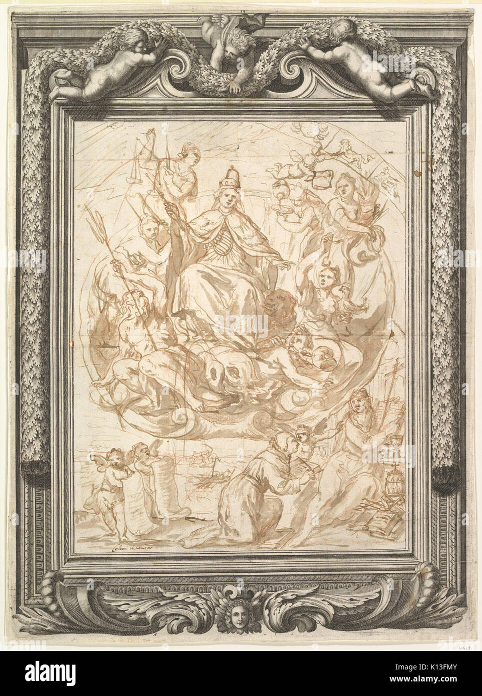 Allegory of power hi-res stock photography and images - Alamy