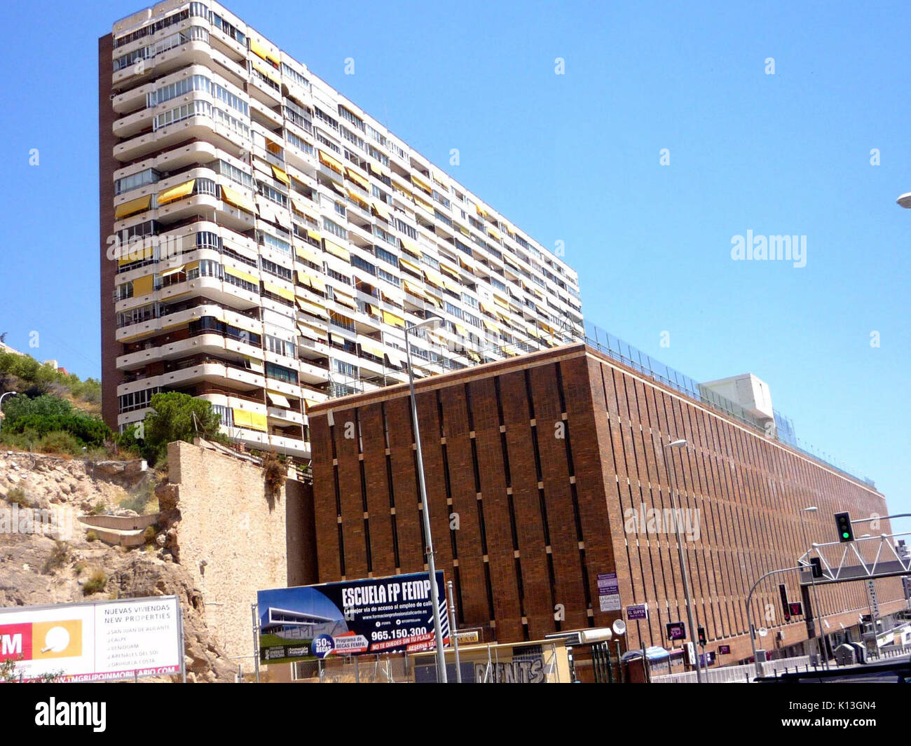 Alicante Conjunto Residencial Monte y Mar 6 Stock Photo - Alamy