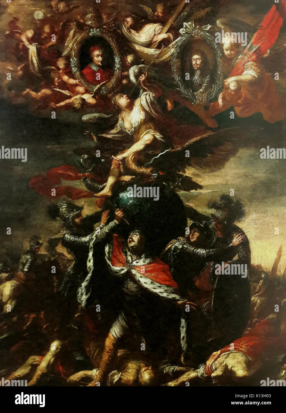 Anonymous Apotheosis of John III 01 Stock Photo - Alamy