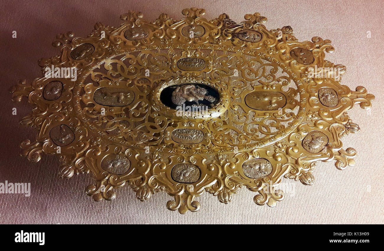 Anonymous Filigree tray 02 Stock Photo - Alamy