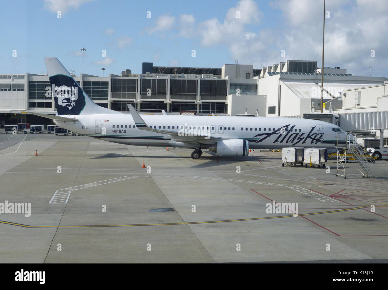 Alaska airlines fleet hi-res stock photography and images - Alamy