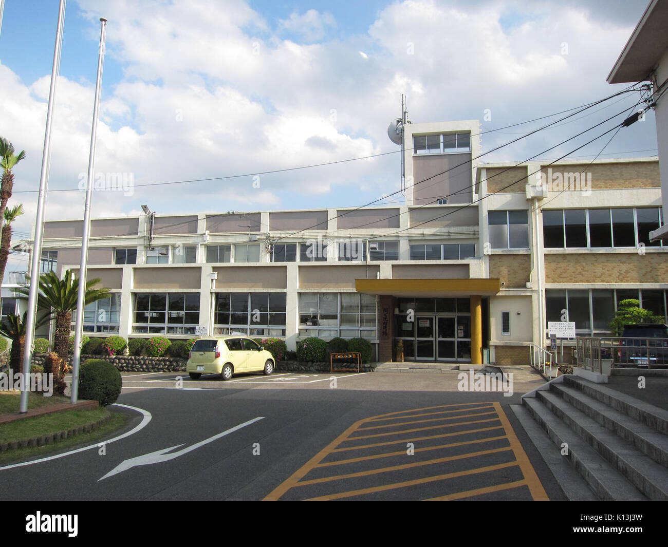 Agui Town Hall Stock Photo - Alamy