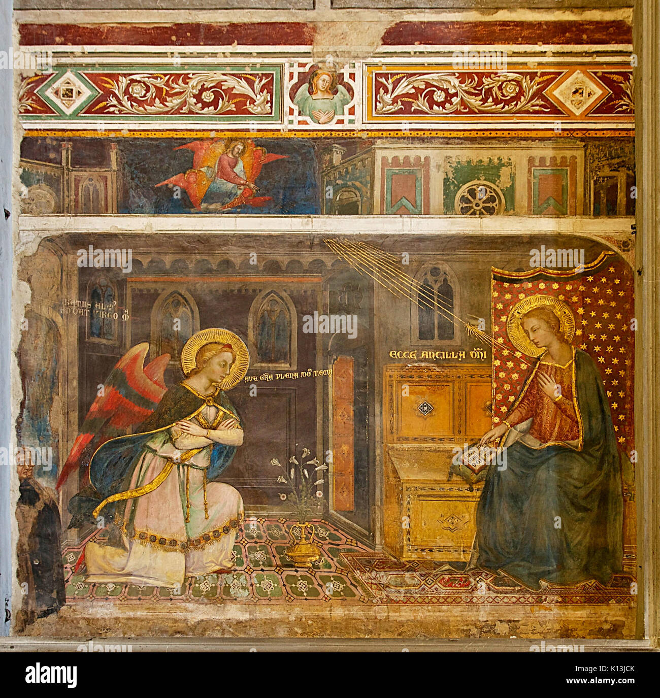 Annunciation fra angelico san marco hi-res stock photography and images - Alamy