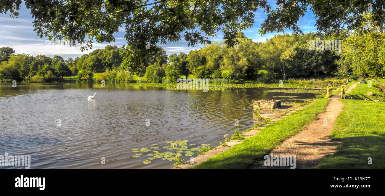 Hardwick hall pond hi-res stock photography and images - Alamy