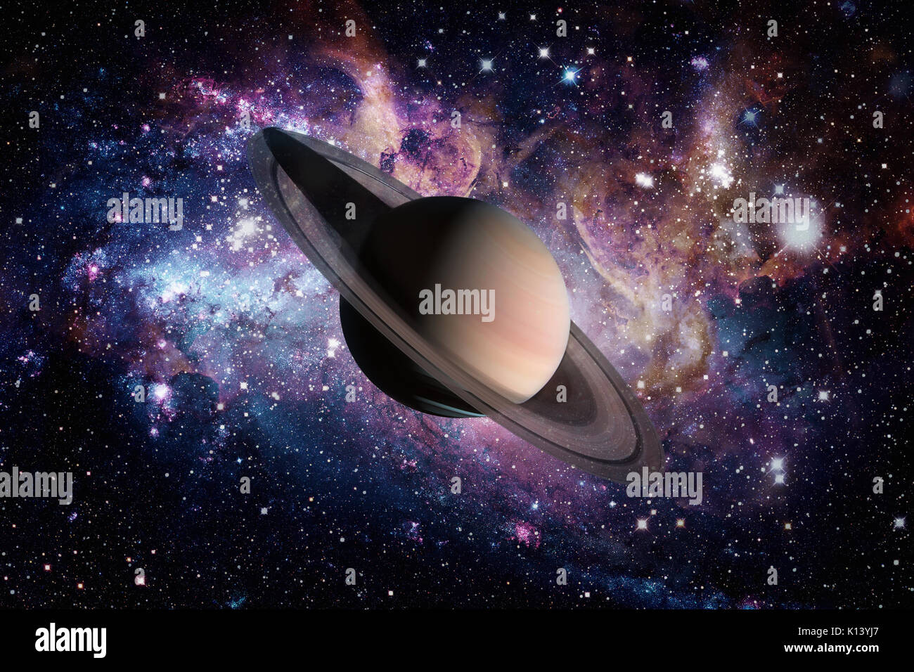 Solar System Saturn Planet