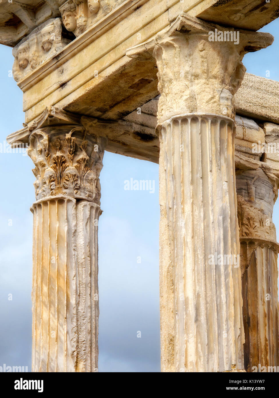 detail from Roman archaelogical site in Alanya Stock Photo - Alamy