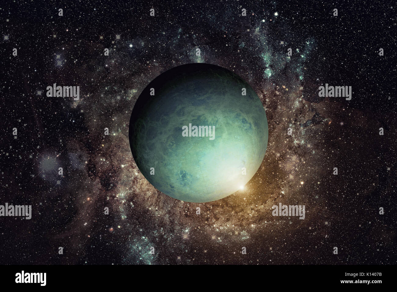 Solar System Uranus It Is The Seventh Planet From The Sun And The Third Largest In The Solar