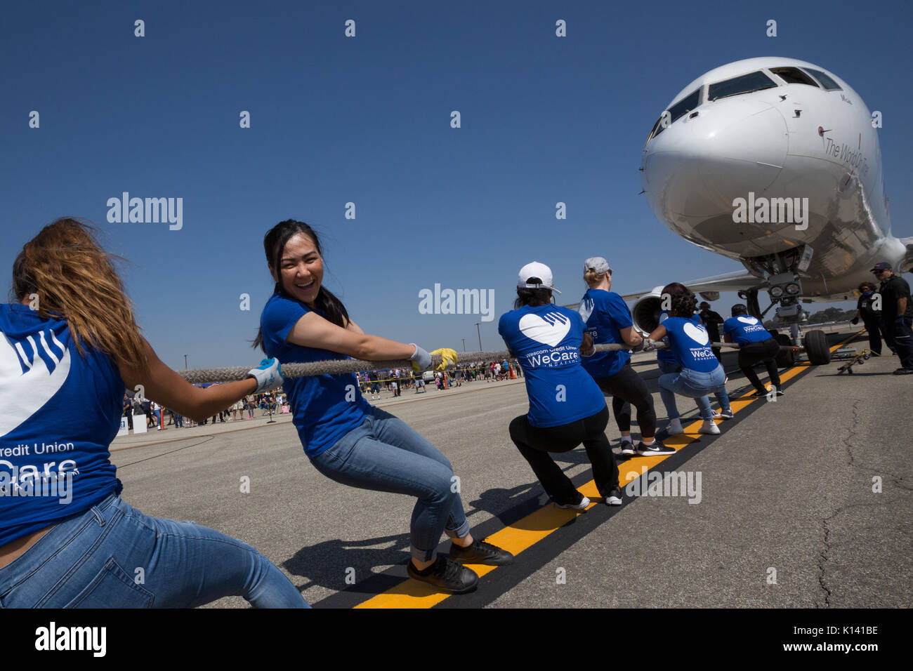 August 19, 2017 - The Wescom Credit Union Team competes in the Special ...