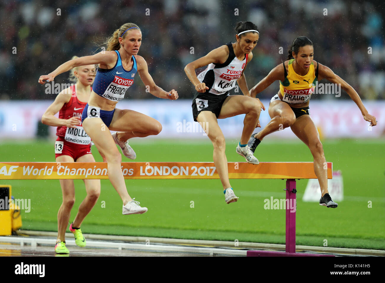 Aisha PRAUGHT (Jamaica), Özlem KAYA (Turkey), Courtney FRERICHS (United ...