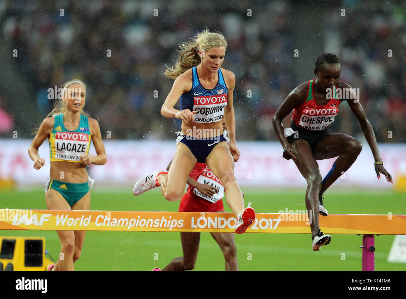 Kenyan american athlete hi-res stock photography and images - Alamy