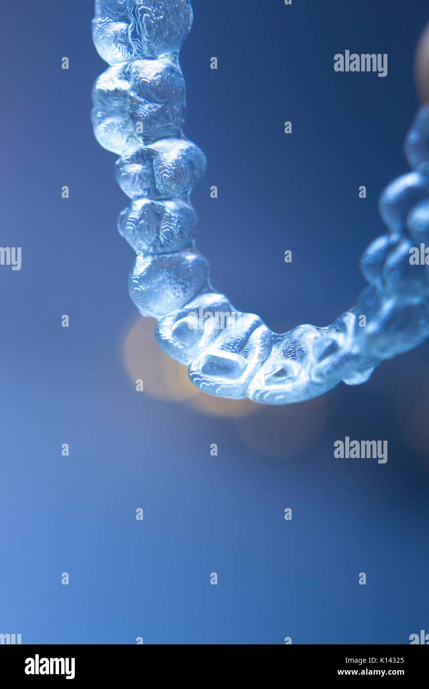 Invisible teeth retainers orthodontic brackets. Plastic modern ...