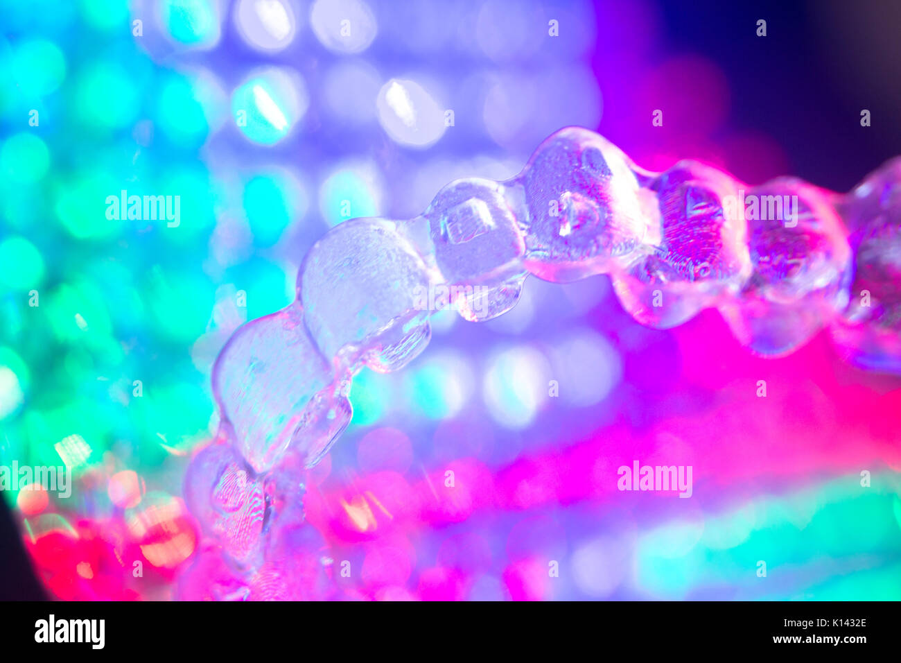 Invisible teeth retainers orthodontic brackets. Plastic modern ...