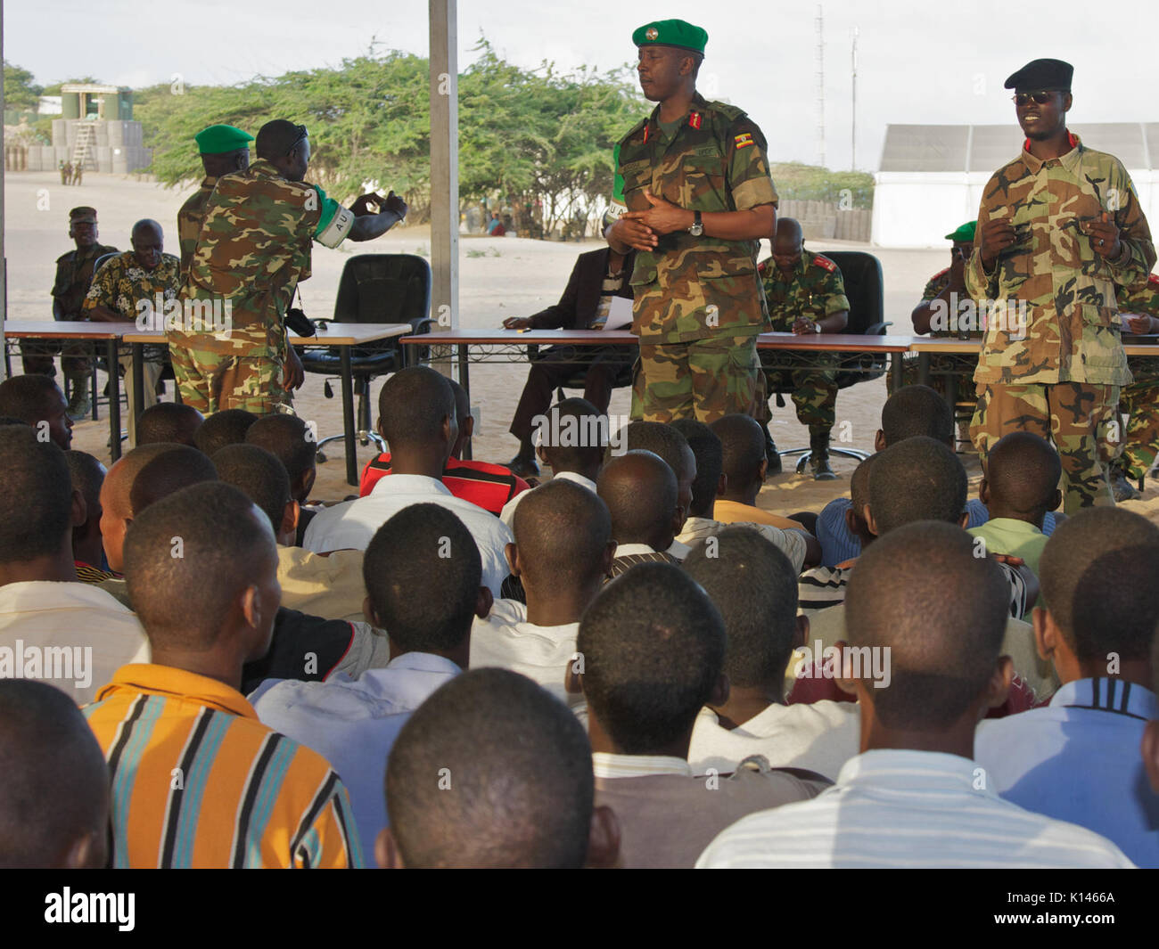 AMISOM Force Commander Maj Gen F Mugisha (6243050993 Stock Photo - Alamy