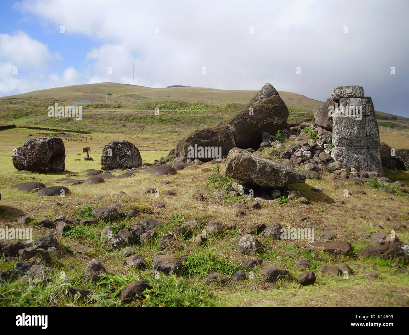 Ahu Vinapu 5 Stock Photo - Alamy