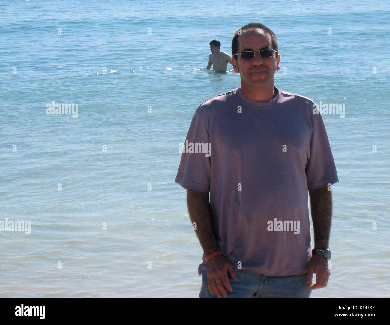 Alan at the Beach (1711079653 Stock Photo - Alamy
