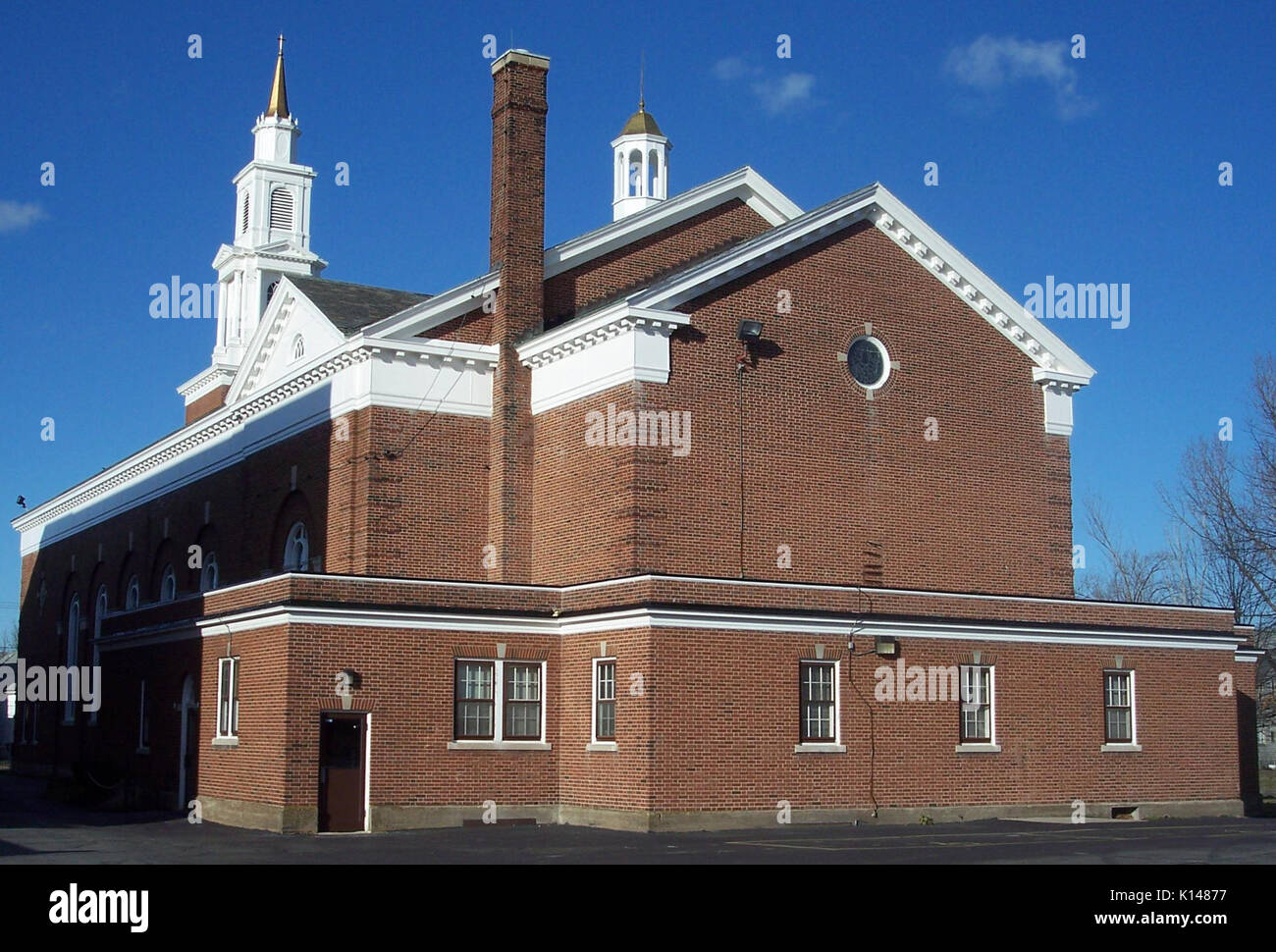 All saints church rear Stock Photo - Alamy