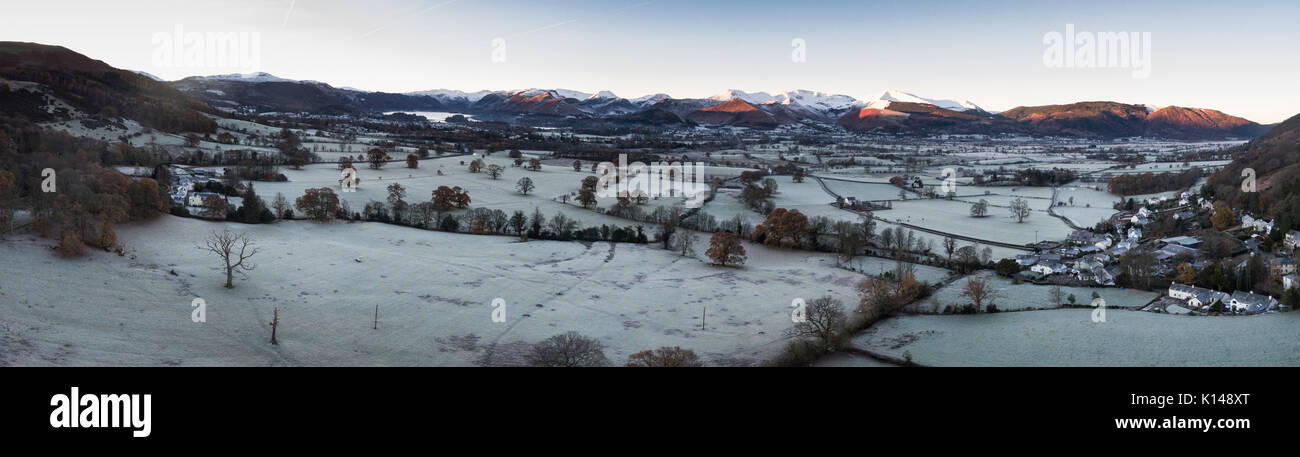 Aerial view of keswick hi-res stock photography and images - Alamy