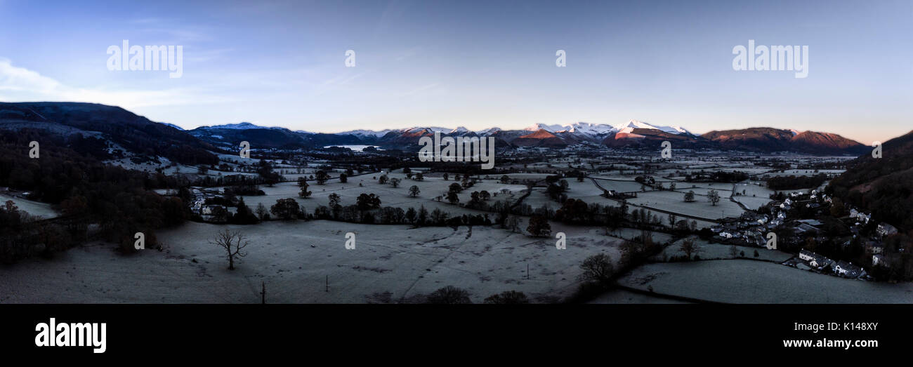Aerial view of keswick hi-res stock photography and images - Alamy